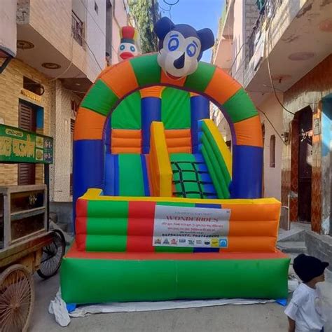 Mickey Mouse Jumping Jhula And Bouncy Castle Best Prices At Rs 35000