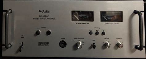 Technics Se 9600 Power Amp