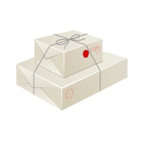 Drone Carrying Cardboard Parcel Box To Point Vector Image