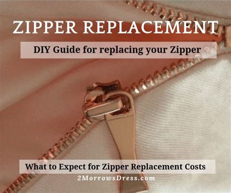 Zipper Replacement DIY Guide And Replacement Costs Morrows Dress