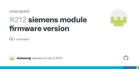 siemens module firmware version · issue 212 · zmap zgrab2 · github