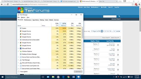 How Can I End Memory Hogging Of System And Antimalware Service