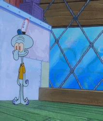 Squidward Excited Dancing Gif Gifdb Com