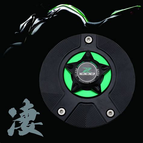 ฝาครอบถังน้ํามันเชื้อเพลิง Cnc แบบปลดเร็ว ดัดแปลง สําหรับ Kawasaki