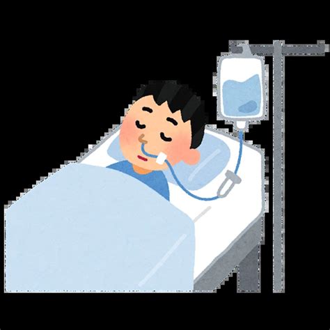 住院的病人 插管 内窥镜 肠镜 洗胃 输液 打点滴的病人 医疗健康 看病 看医生 医院 卡通 插画 免扣 素材 手绘 Png23 花瓣网