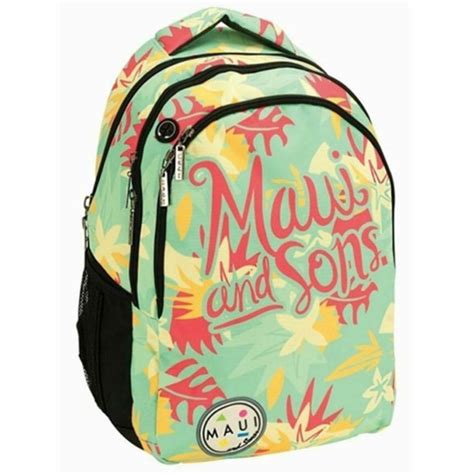 Maui And Sons Summer Flower Backpack 48 Cm 2 Cpt