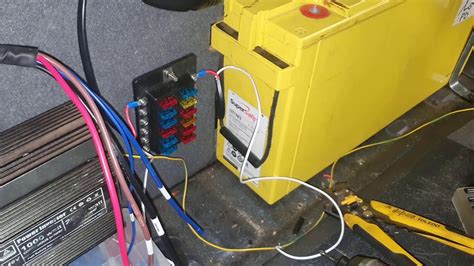 Installing Powertech Dual Input Dc Dc Multi Stage Charger Youtube