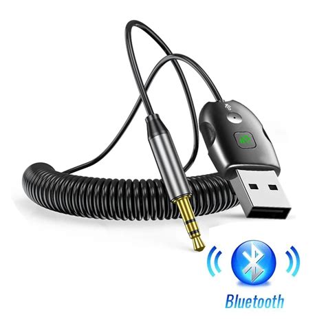 Adaptador Auxiliar Usb Bluetooth 5 0 Transmisor Receptor De Audio Para