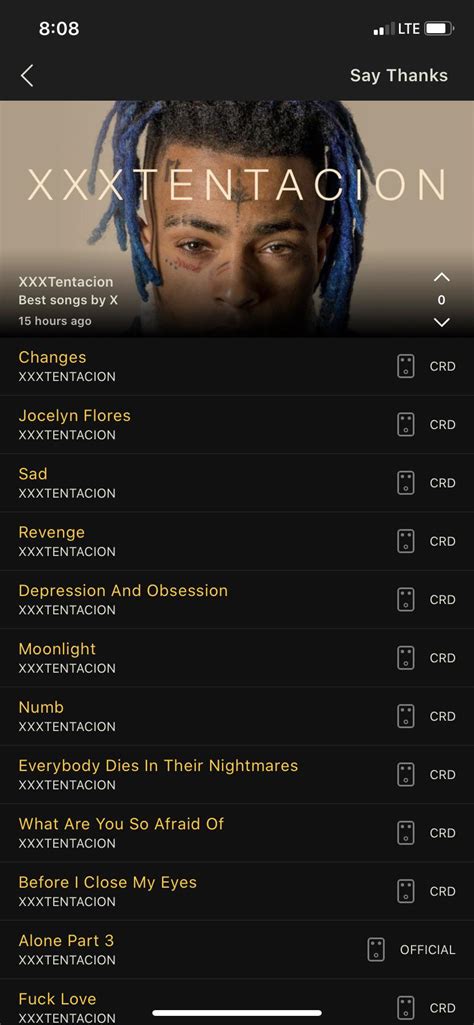 X Has His Own Tab On Guitar Tabs Rxxxtentacion
