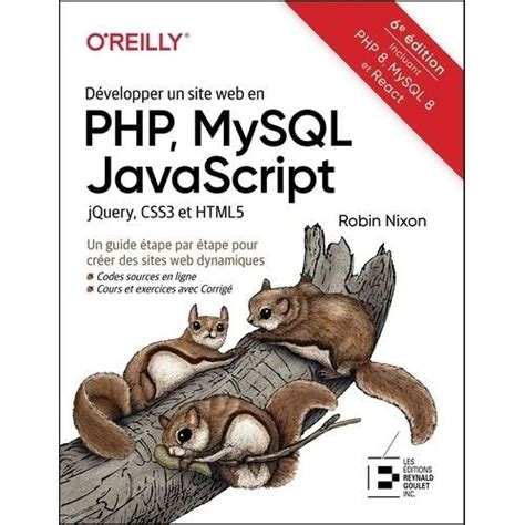Développer Un Site Web En Php Mysql Javascript Jquery Css3 Et Html5 Rakuten