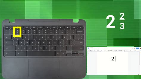 Typing Fractions On Your Keyboard Youtube