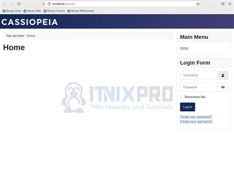 Install Joomla On Rocky Linux
