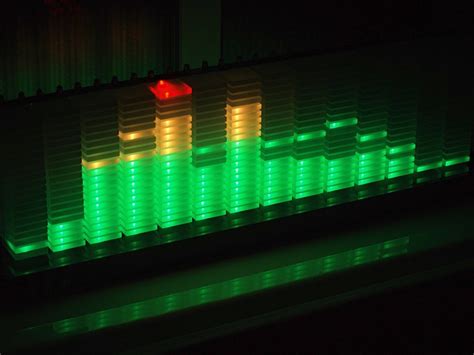 34 Rgb Led Music Spectrum Analyzer With Vu Meter And Remote Etsy