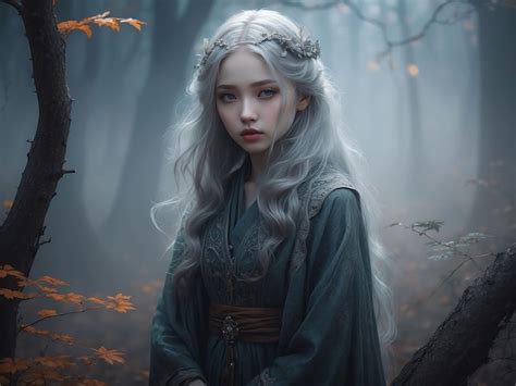 Premium Ai Image A Beautiful Angelic Girl Premium Ai Image A Beautiful Angelic Girl