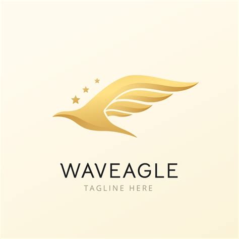 독수리 로고 디자인 서식 파일 무료 벡터