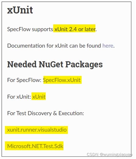 bdd specflow bdd 测试实践 specflow xunit netframework4 6能用specflow测试框架吗