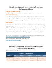 Nur Module Assignment Docx Module Assignment