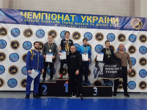 Спортсмени з Полтавщини здобули на чемпіонаті України з вільної боротьби пять медалей