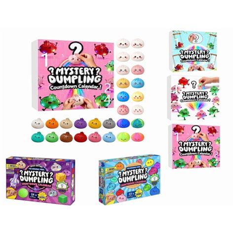 Squishy Dumplings Toy Mystery Packs