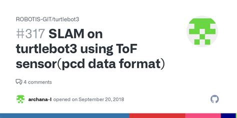 Slam On Turtlebot3 Using Tof Sensorpcd Data Format · Issue 317