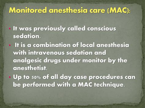 Ppt Anesthesia For Day Case Surgery Powerpoint Presentation Free