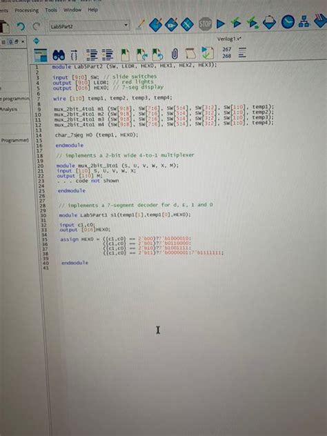 Solved For De Lite Board Can You Fix My Code So It Works Chegg