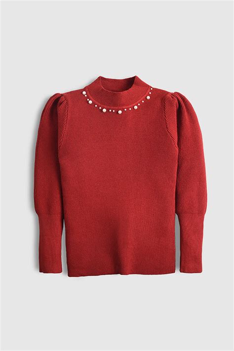 Imported Ruby Glow Sweater Pw572 Pebbles