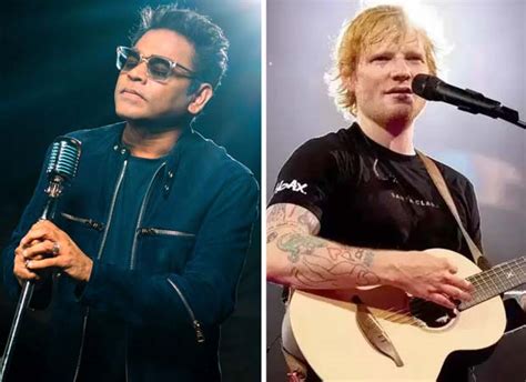 Ar Rahman Joins Ed Sheeran At Chennai Concert Enthrall Public With