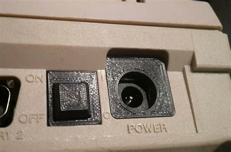Free 3d File Ultimate64 Power Button Shroud Improved 🖥️ ・3d Print