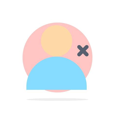 Discover People Twitter Sets Abstract Circle Background Flat Color Icon