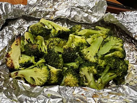 Grilled Broccoli In A Foil Packet