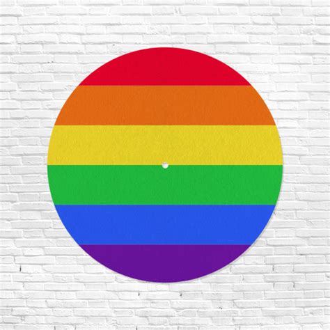 Pride Vinyl Slipmat Colorfull Slipmat For Vinyl Turntable Feylt