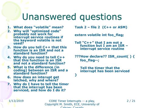 a play lab 2 task 8 core timer interrupts ppt download