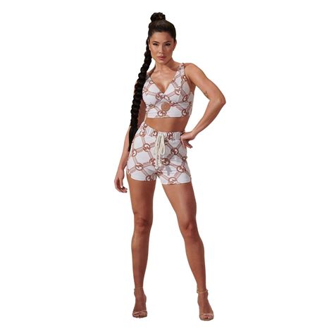 Maria Gueixa Conjunto Top Short Logo Maria Gueixa 10723
