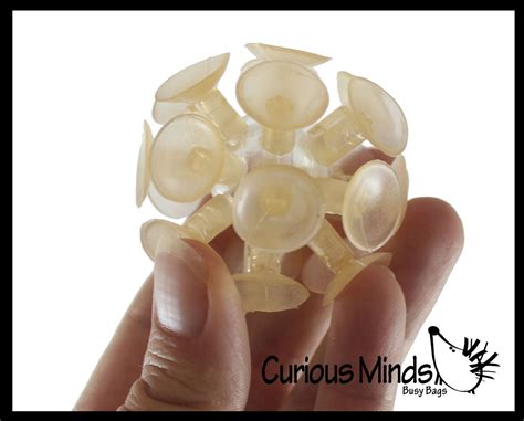 Suction Cup Balls Glow In The Dark 2 Big Sticks To Smooth Surfa