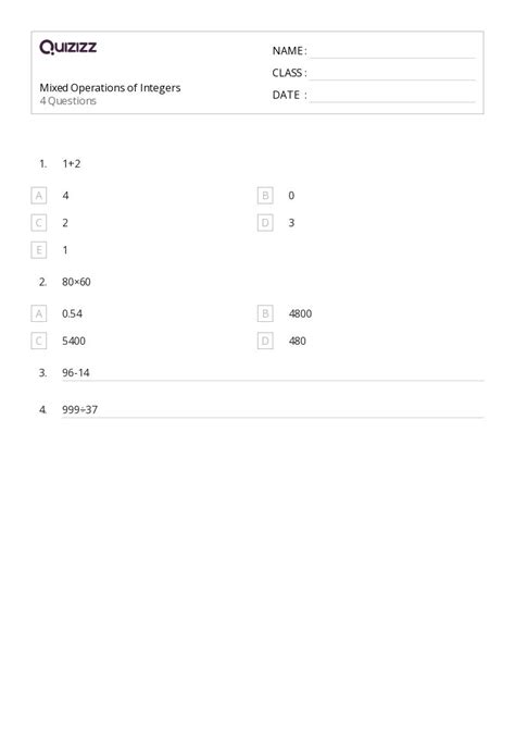 50 Mixed Operations Worksheets For 1st Class On Quizizz Free And Printable 50 Mixed Operations Worksheets For 1st Class On Quizizz Free And Printable