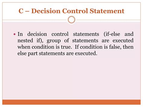 Decision Control And Iterative Statements Pdf Programming Languages Computing