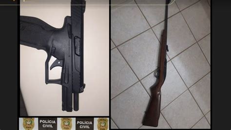 Polícia prende homem em flagrante armas de fogo em Curitibanos