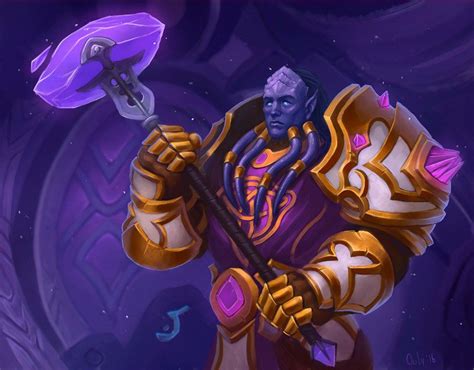 Draenei Paladin 09 16 By Lowly On Deviantart с