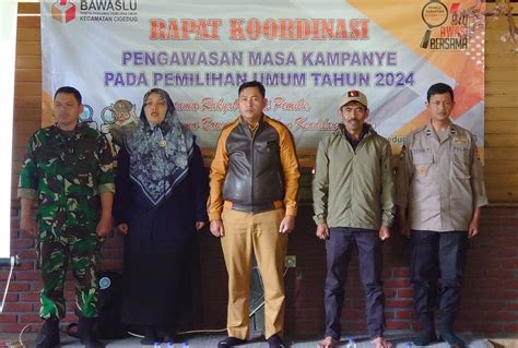 Rakor Pengawasan Kampanye Pemilu 2024 Strategi Pencegahan Lebih Efektif