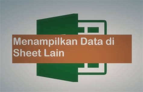 Rumus Excel Mengambil Menampilkan Data Dari Sheet Lain Empatdio