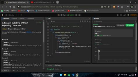 Leetcode Solved Longest Substring Queries Apurv Nipane Posted On The