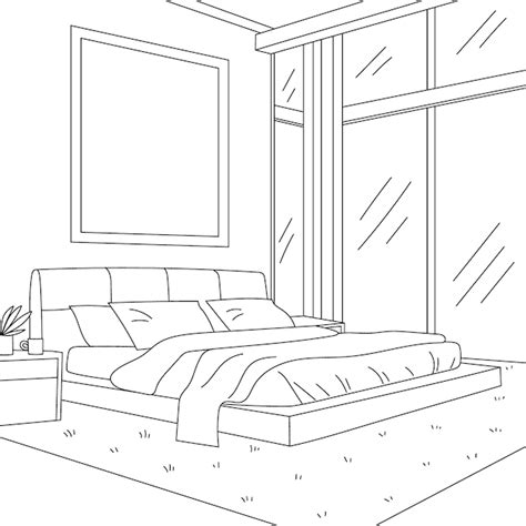 Premium Vector Hand Drawn Interior Design Sketches Illustration