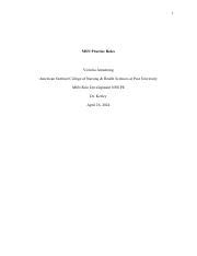 Exploring MSN Practice Roles For Nursing Career Advancement Course Hero