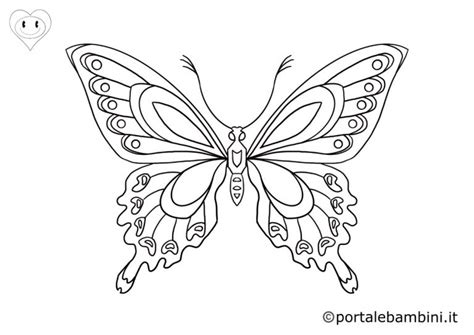 Disegni Farfalle Da Colorare Stampa Gratis
