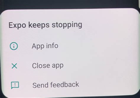 Ios Android Device Keeps Crashing On Expo Stack Overflow