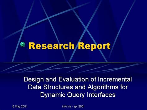 Research Report Design And Evaluation Of Incremental Data