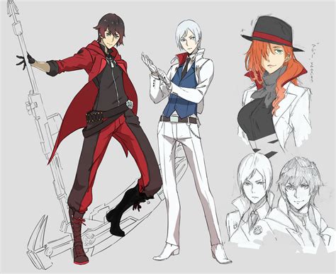 Ruby Rose And Weiss Schnee Gendernent Rwby Genderbend Rwby Fanart