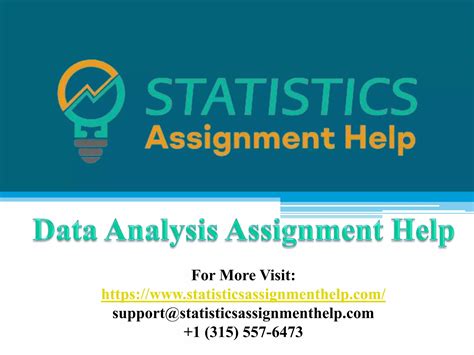 data analysis assignment help pptx