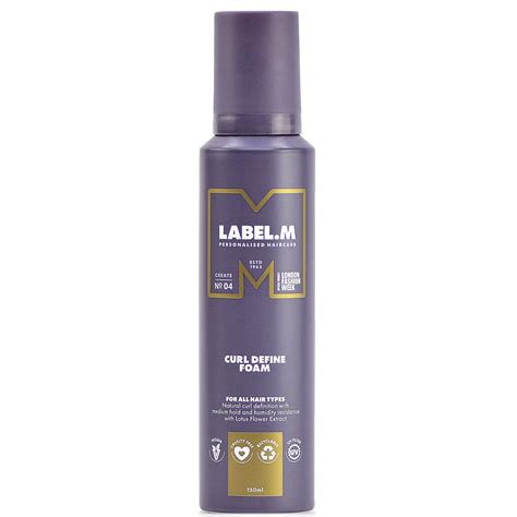 Label M Curl Define Foam